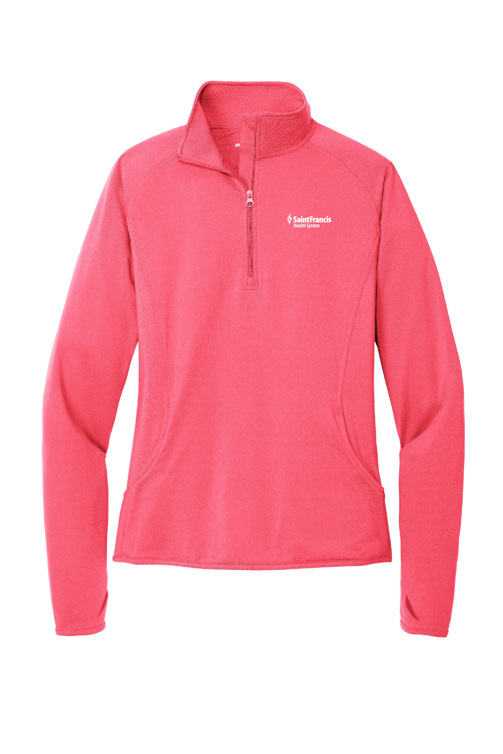 Sport-Tek® Ladies Sport-Wick® Stretch 1/4-Zip Pullover – Saint Francis ...